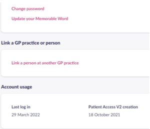 Organise other family members prescriptions / appointments in the NHS ...