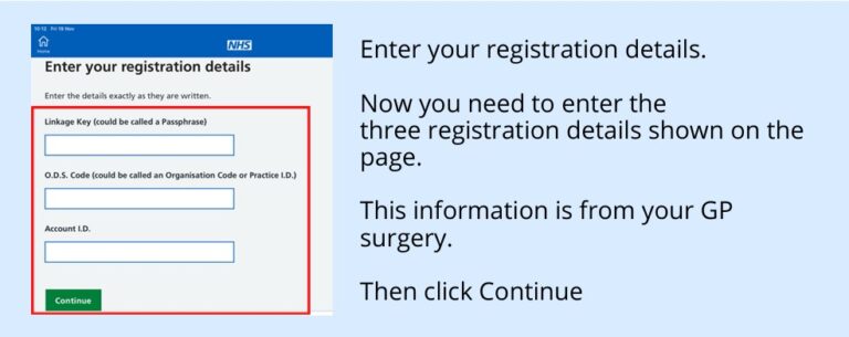 Register on the NHS App using your computer - Empowering you with ...