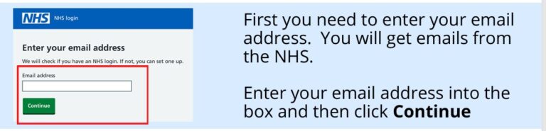 Register on the NHS App using your computer - Empowering you with ...